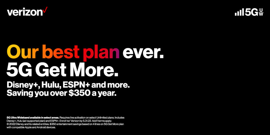 Verizon 5G at Wireless Zone, a Verizon Authorized Retailer.